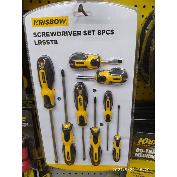 Jual KRISBOW Obeng SET 8PCS | Shopee Indonesia