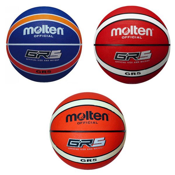 Jual Bola basket molten GR5 / SIZE 5 PERBASI KARET RUBBER ORIGINAL ...