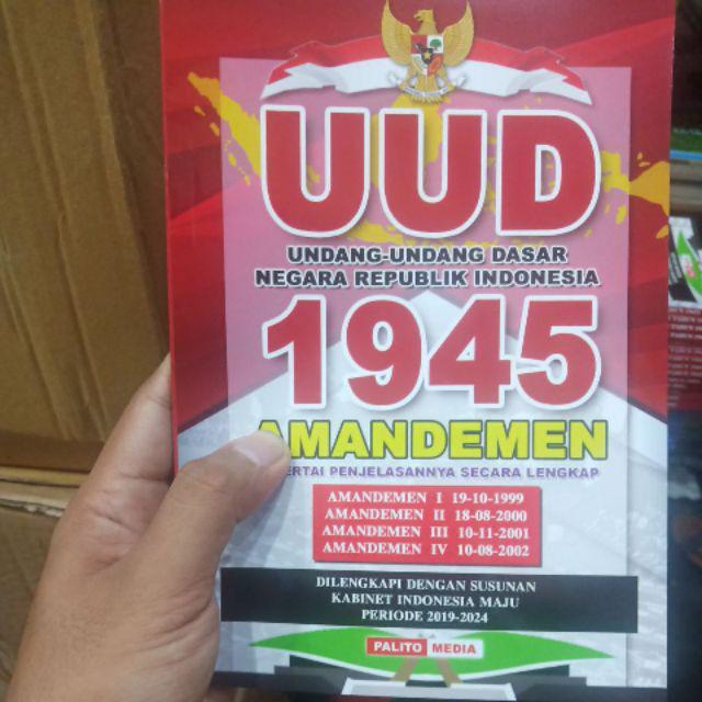 Jual Buku uud 1945 amandemen dan perubahan terbaru 2019-2024 murah harga grosir | Shopee Indonesia