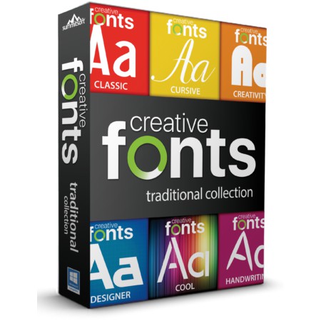 Jual Summitsoft Creative Fonts Collection - Aplikasi Kumpulan Koleksi ...