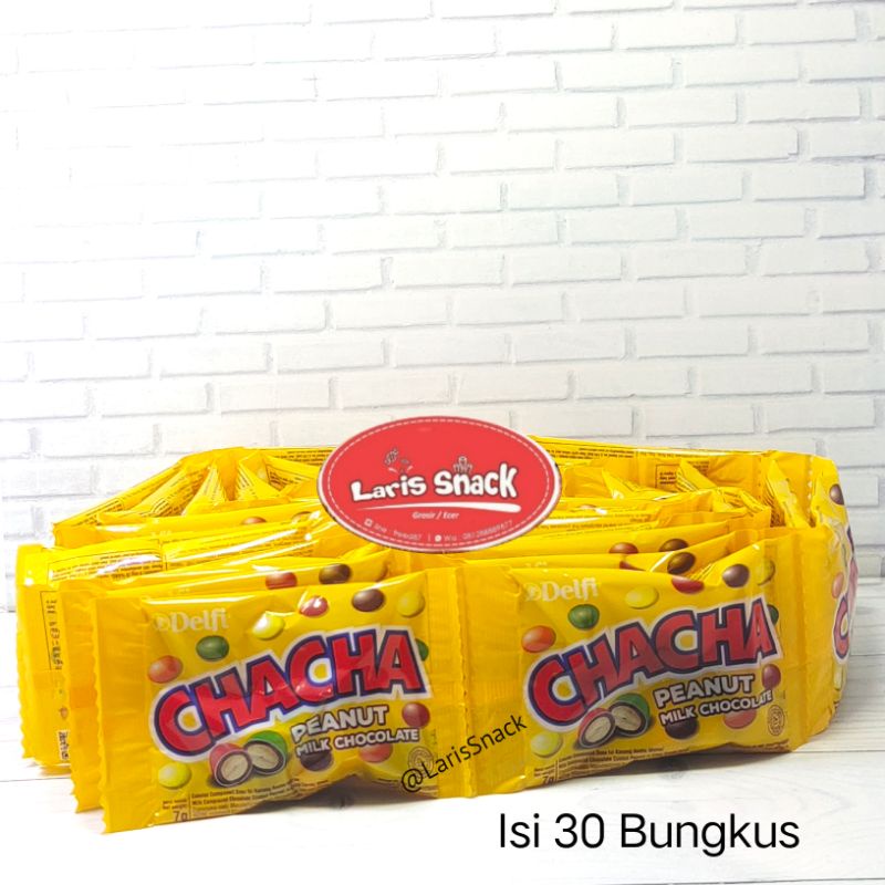 Jual Chacha Milk Chocolate 5gr (Isi 30 PCS) | Shopee Indonesia