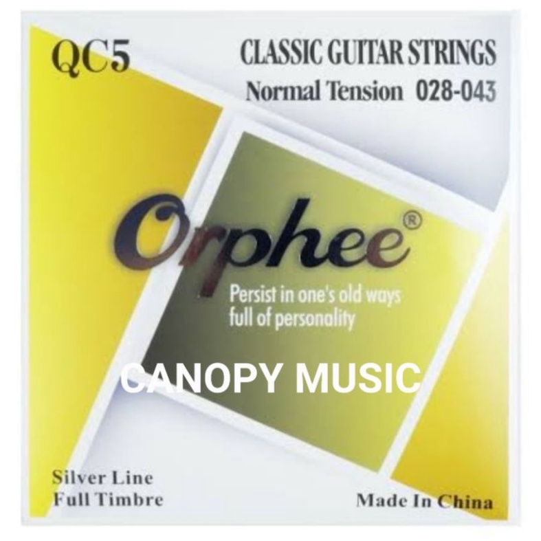 Jual Senar Gitar Classic Orphee QC5 | Shopee Indonesia