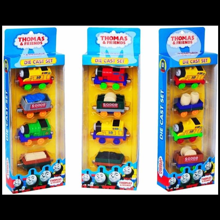 Jual Diecast Set Thomas Isi 4Pcs 899-5 - Die Cast Thomas And Friends ...