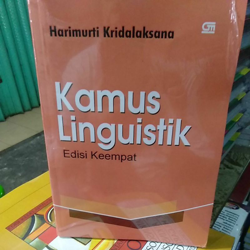 Jual kamus linguistik edisi ke-empat pengarang Harimurti kridalaksana ...