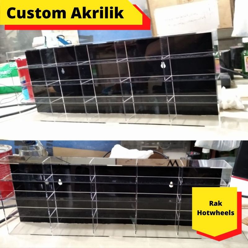 Jual Rak Hotwheels / Rak Akrilik / Rak Custom | Shopee Indonesia