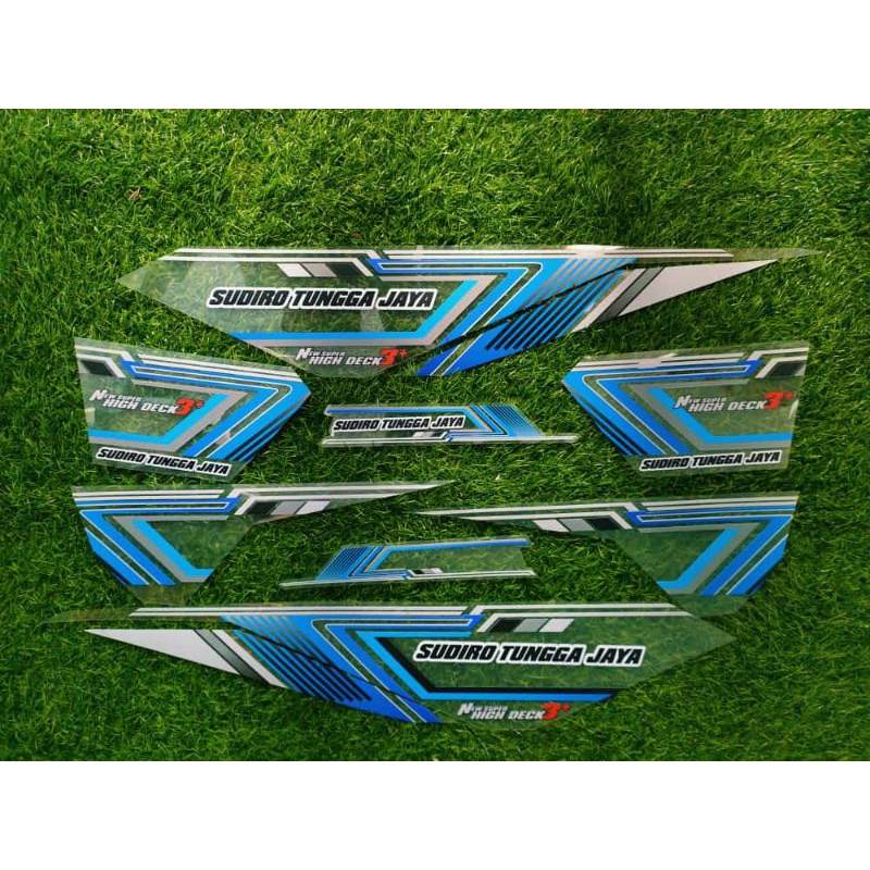 Jual STRIPING TRANSPARAN LIVERY BUS VARIO LED OLD LIST BIRU | Shopee ...