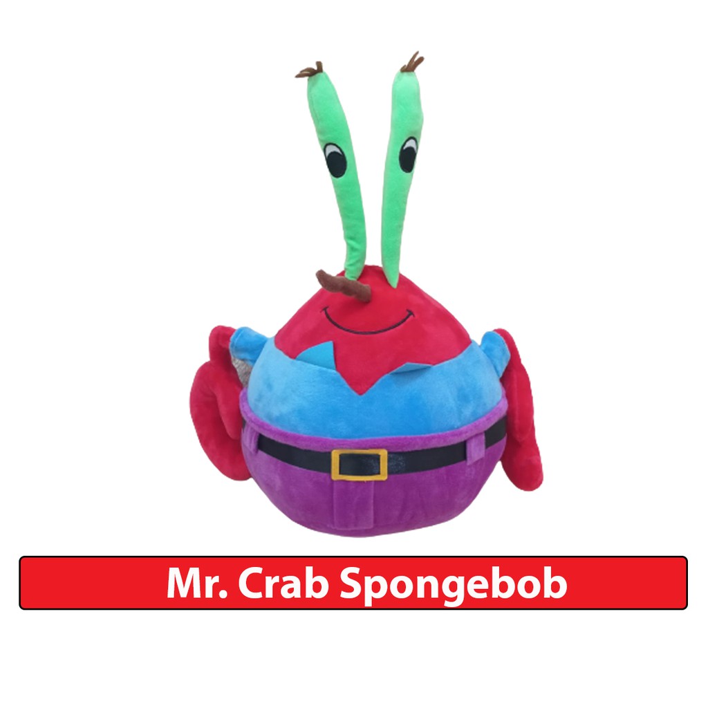 Jual Boneka Spongebob Original Mr Crab, Mr Crab Original Nickelodeon ...