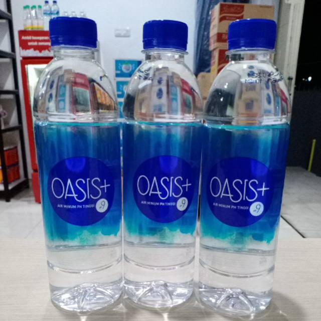 Jual (GOSEND/GRAB) OASIS+ 500ML / OASIS PLUS PH9 (500ML) / (1DUS ISI ...