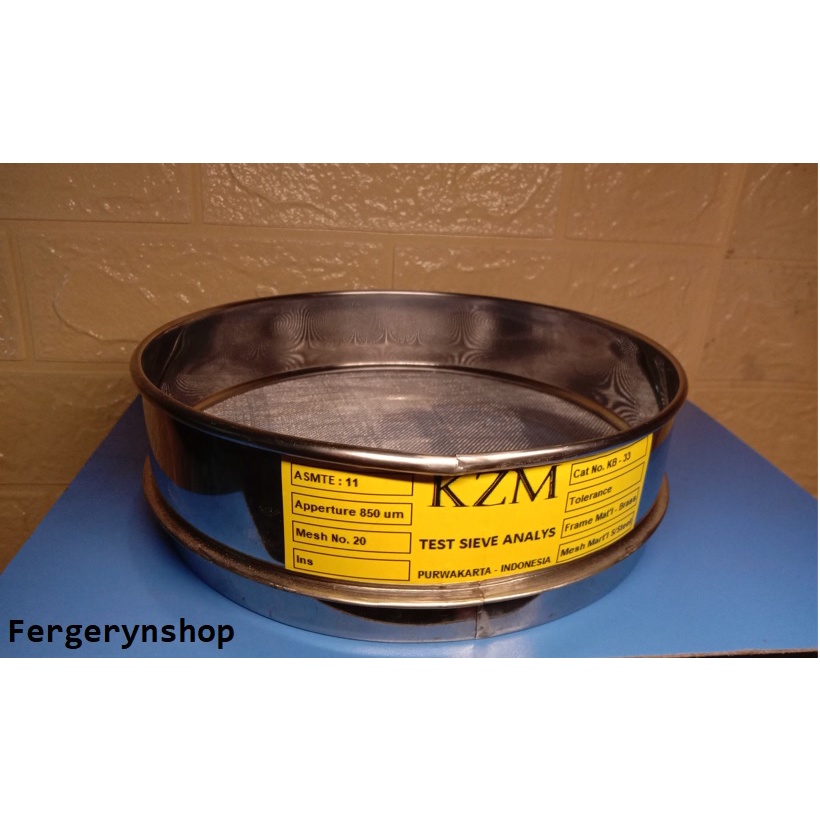 Jual Sieve Test Mesh 20 Sieve Ayakan Stainless Mesh 20 ( 850 um ...