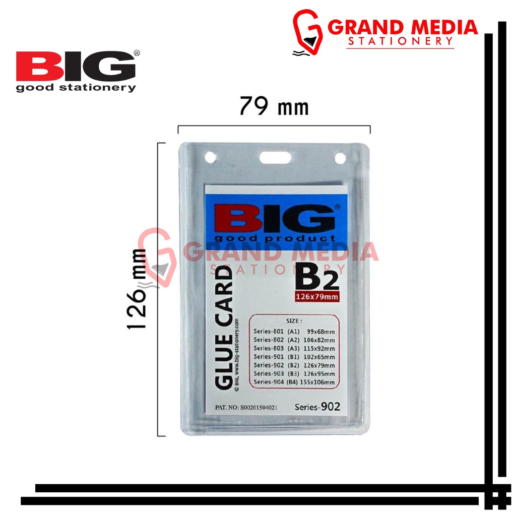 Jual [GRAND MEDIA] GLUE CARD / ID CARD MIKA / NAME TAG MIKA BIG B2 ...