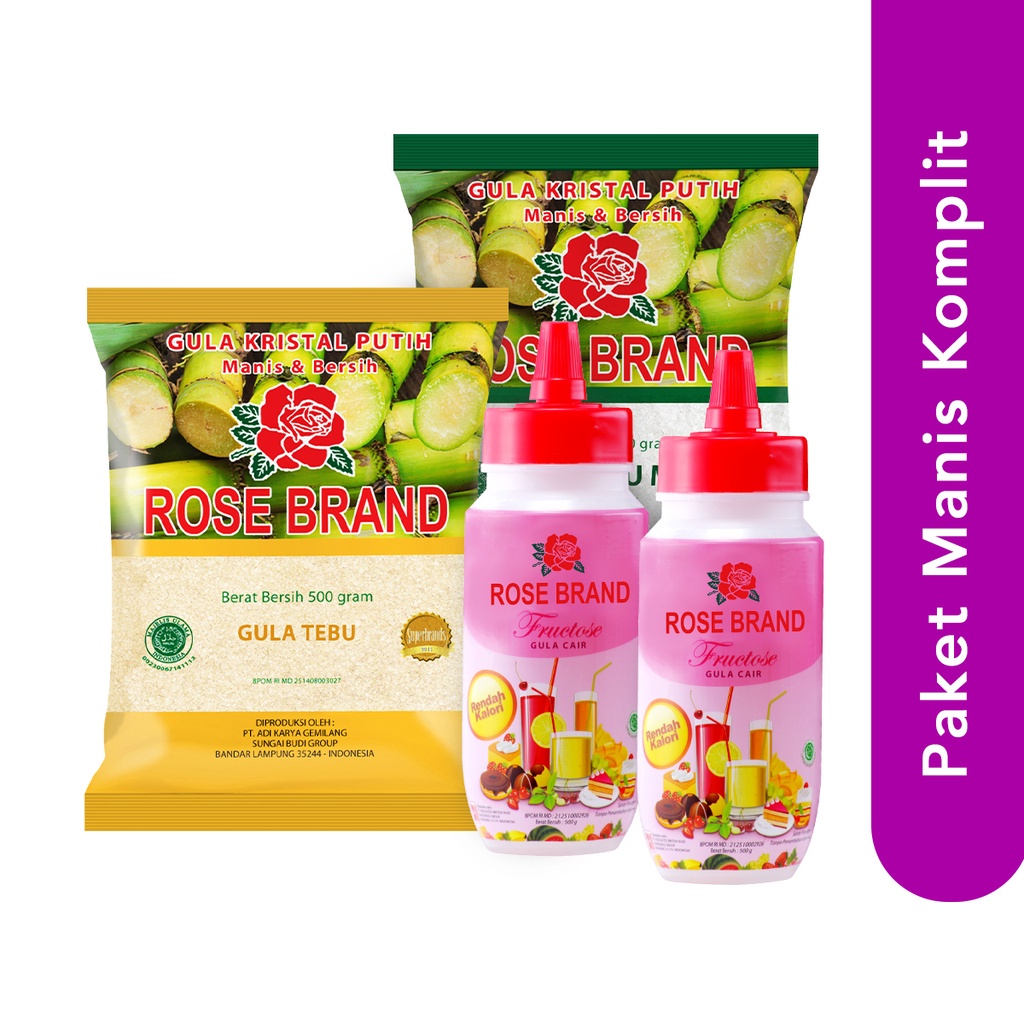 Jual Rose Brand - Paket Manis Komplit | Shopee Indonesia