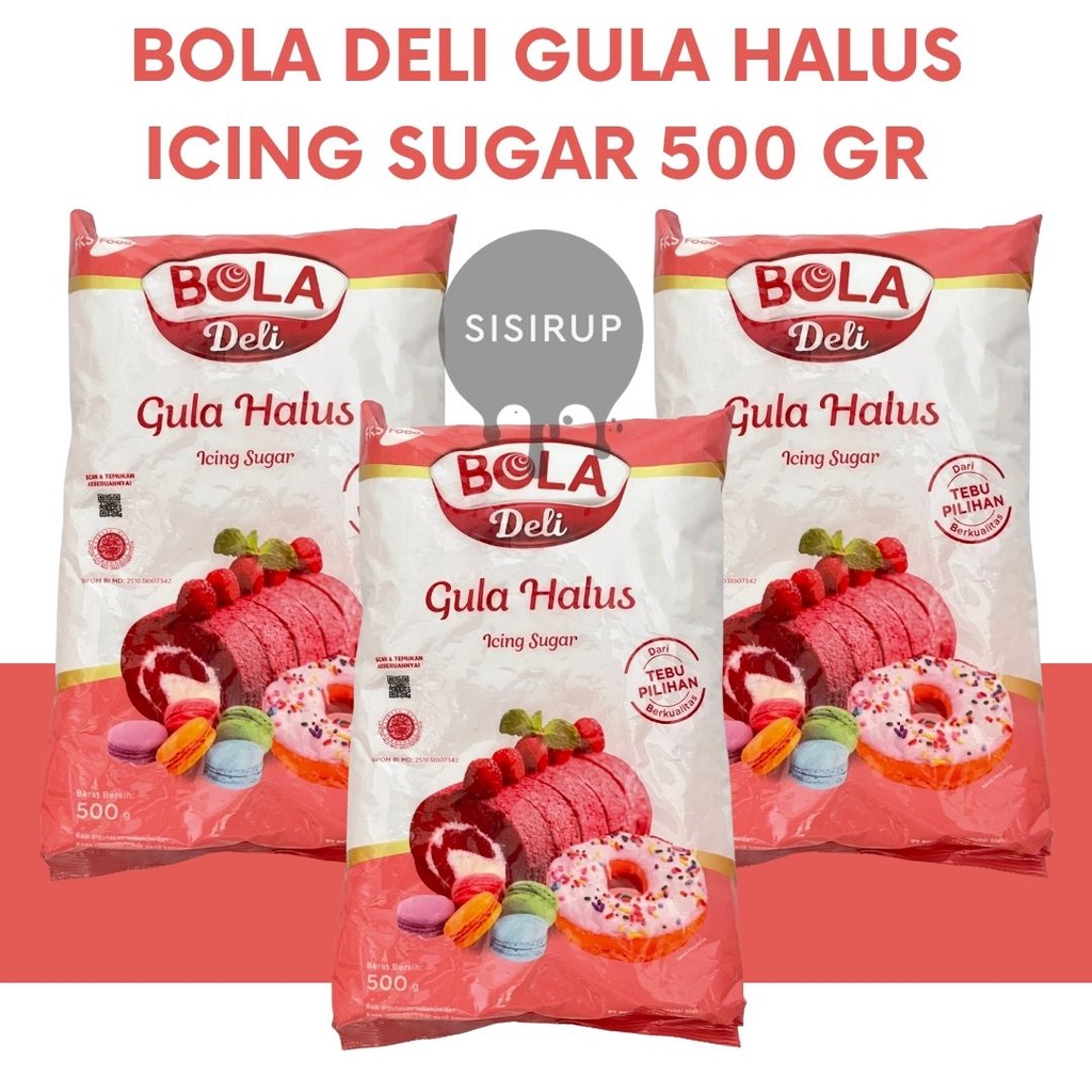 Jual ICING SUGAR / GULA HALUS BOLA DELI | Shopee Indonesia