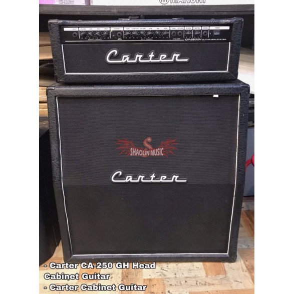Jual Carter CA 250 Head Cabinet Gitar Ampli Speaker | Shopee Indonesia