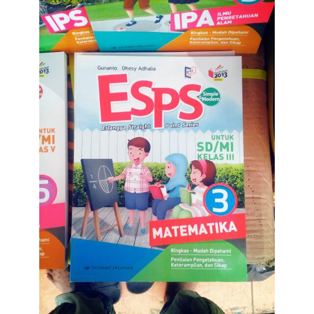 Jual Esps Matematika Kelas 3 SD/MI K13 | Shopee Indonesia