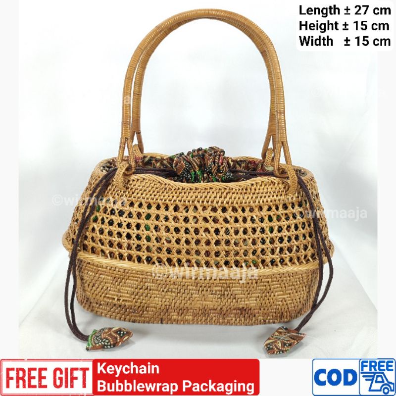 Jual Tas Rotan Atte Tuti | Shopee Indonesia