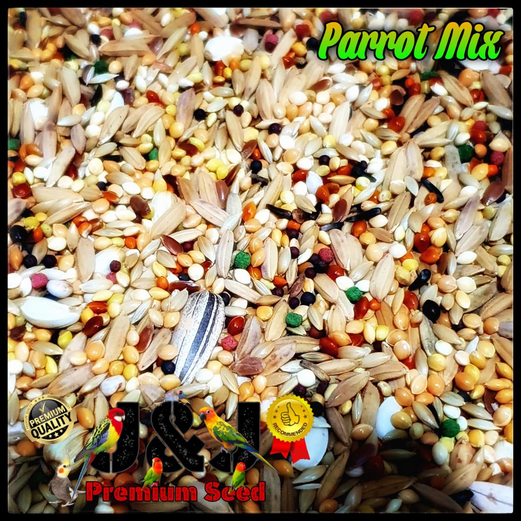 Jual Pakan Ternak / lomba Lovebird Falk Parkit J&J Premium Seed 5kg ...