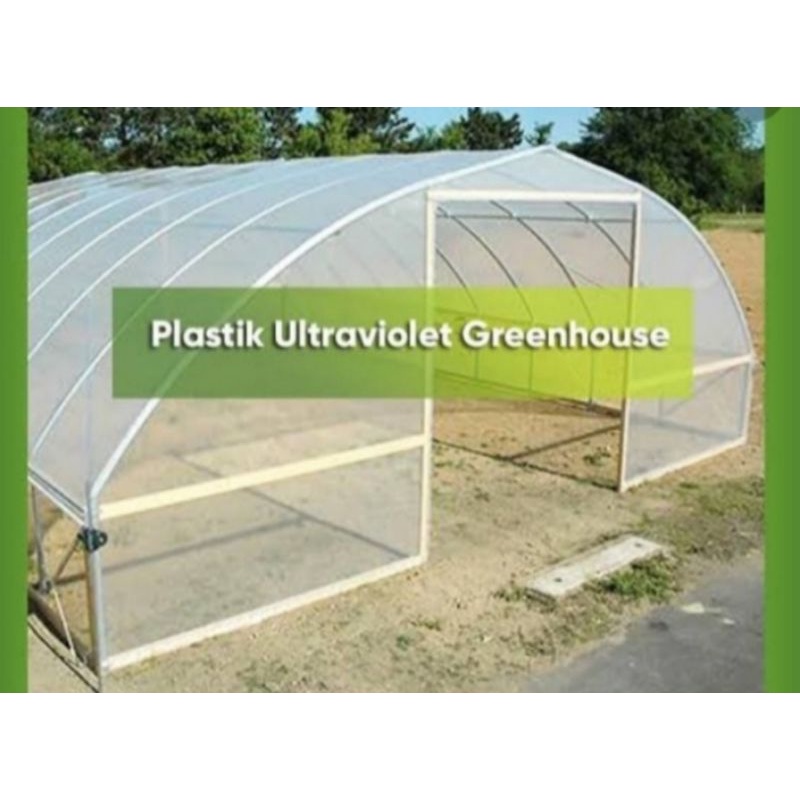 Jual Plastik uv lebar 4 meter x 2 meter 200 mecron | Shopee Indonesia