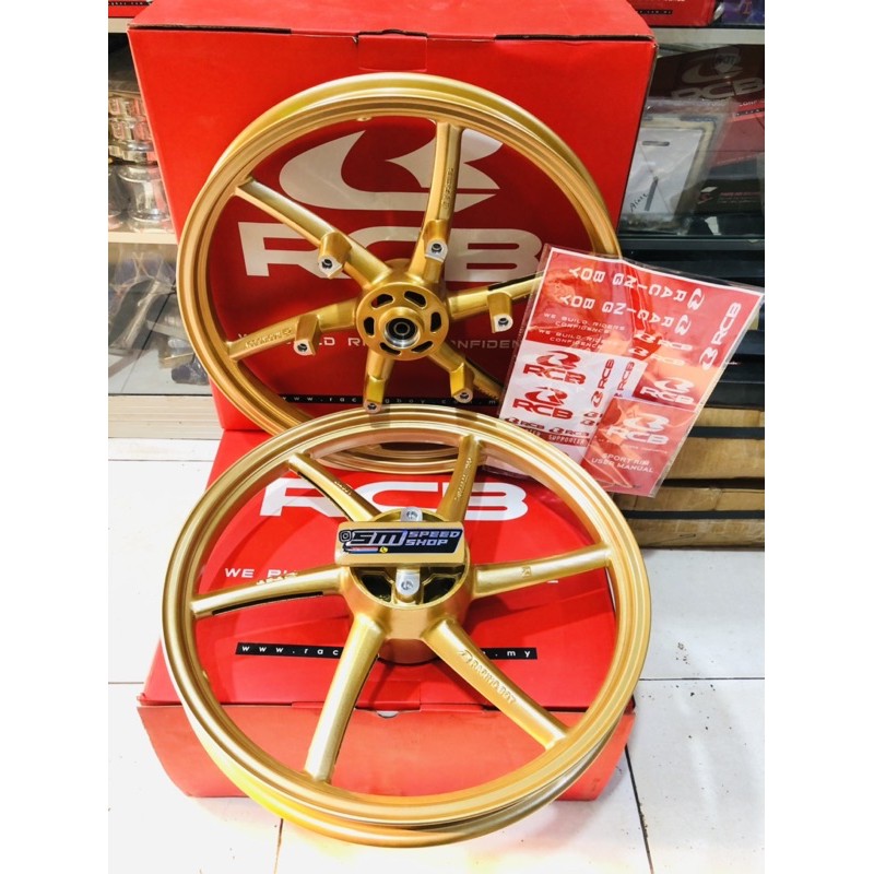 Jual Velg RCB Honda Sonic 150 Supra GTR 150 Velg RCB SP522 Racing Boy ukuran 160/160-17 warna ...