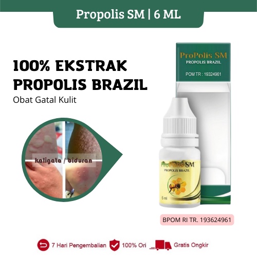 Jual Propolis SM - Obat Oles Gatal Pada Kulit Di Seluruh Tubuh - Muncul ...
