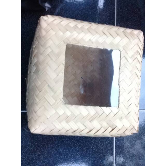 Jual Besek makanan tutup mika kenduri ater ater tempat makanan | Shopee ...