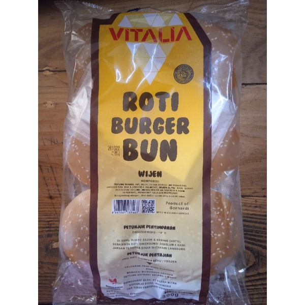 Jual Vitalia Roti Burger isi 6 pcs | Shopee Indonesia