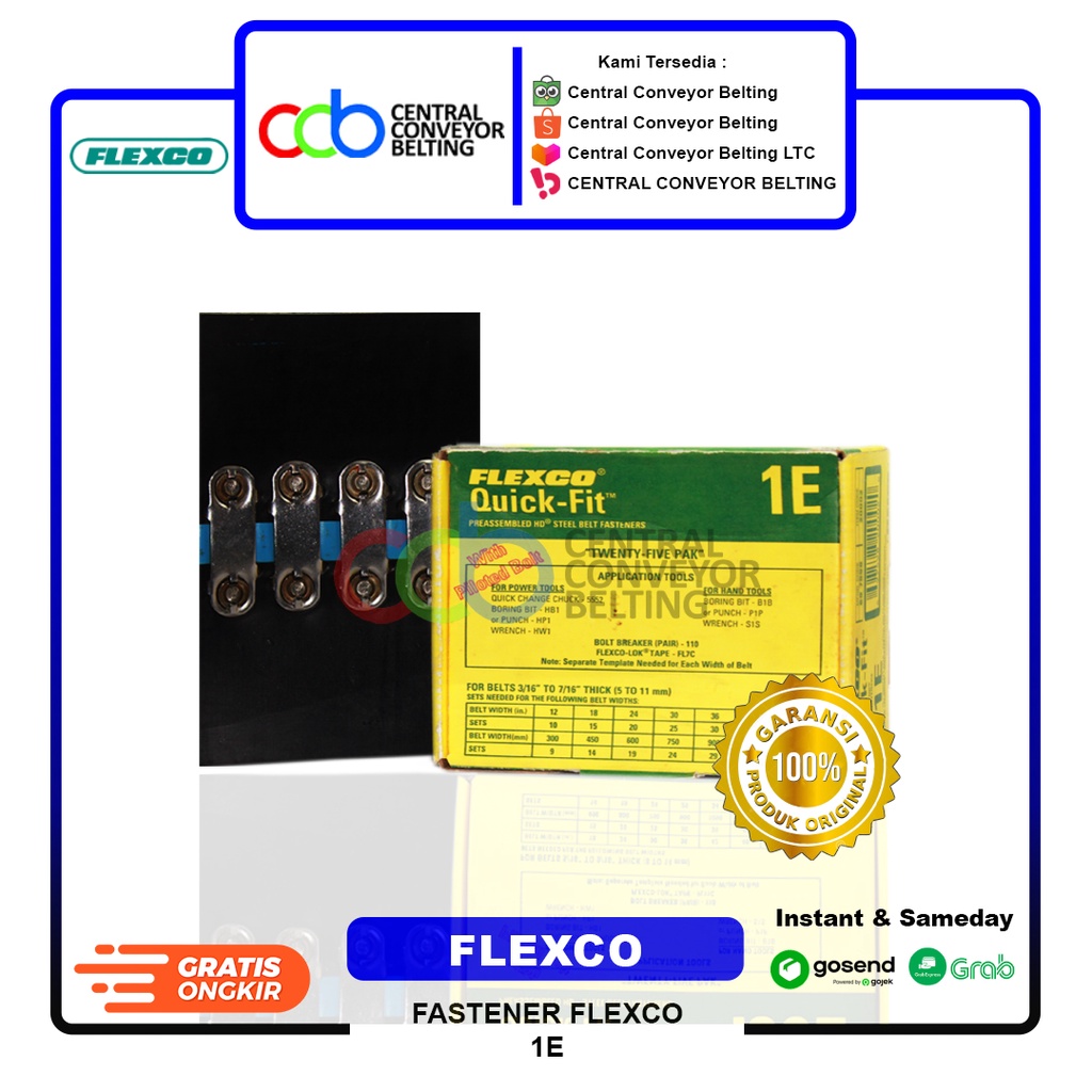 Jual FLEXCO 1 E / FASTENER 1 E | Shopee Indonesia