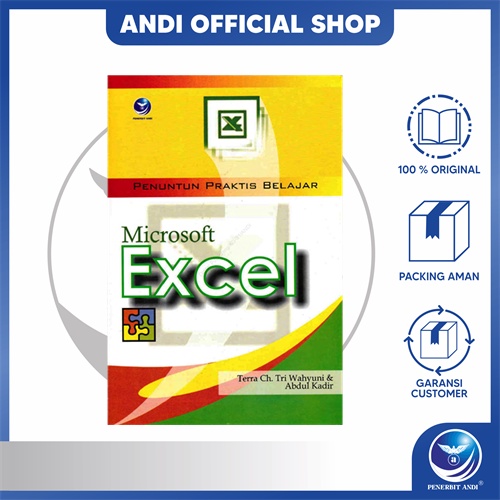 Jual Penerbit Andi - Penuntun Praktis Belajar Microsoft Excel - Terra Christien Tri Wahyuni Dan ...
