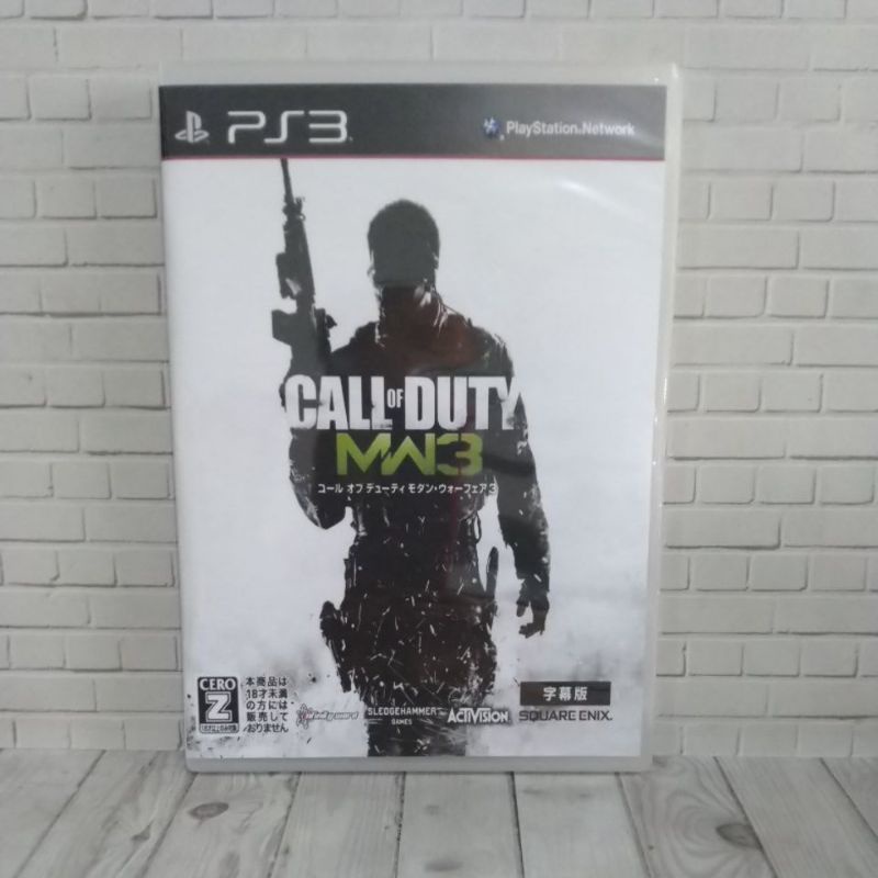 Jual BD KASET ORIGINAL Call of duty modern warfare 3 Jpn Bahasa Jepang ...