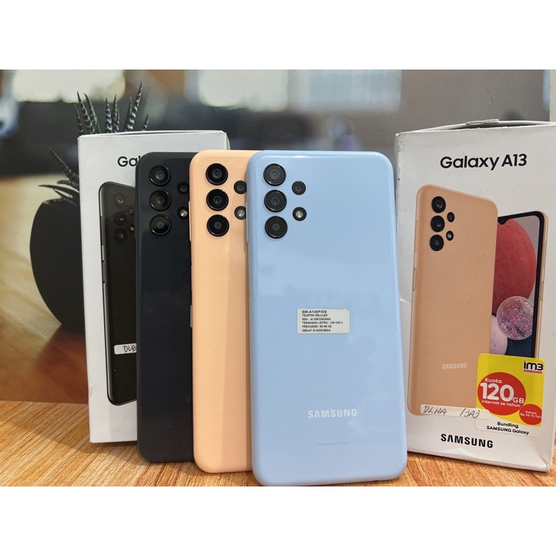Jual Samsung A13 6/128 4/128 4/64 Second Bekas Garansi Resmi | Shopee ...