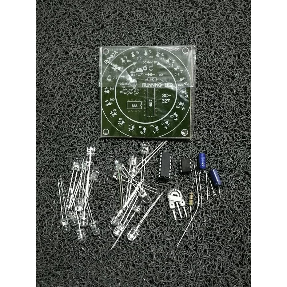 Jual running led DIY + pcb + komponen 1set komplit | Shopee Indonesia