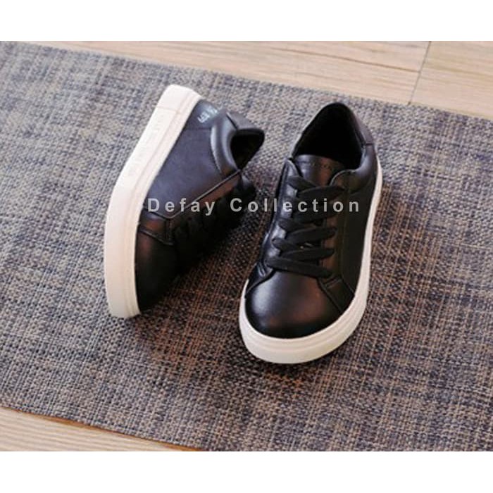 Jual Sepatu Kets Anak Hitam Polos | Shopee Indonesia