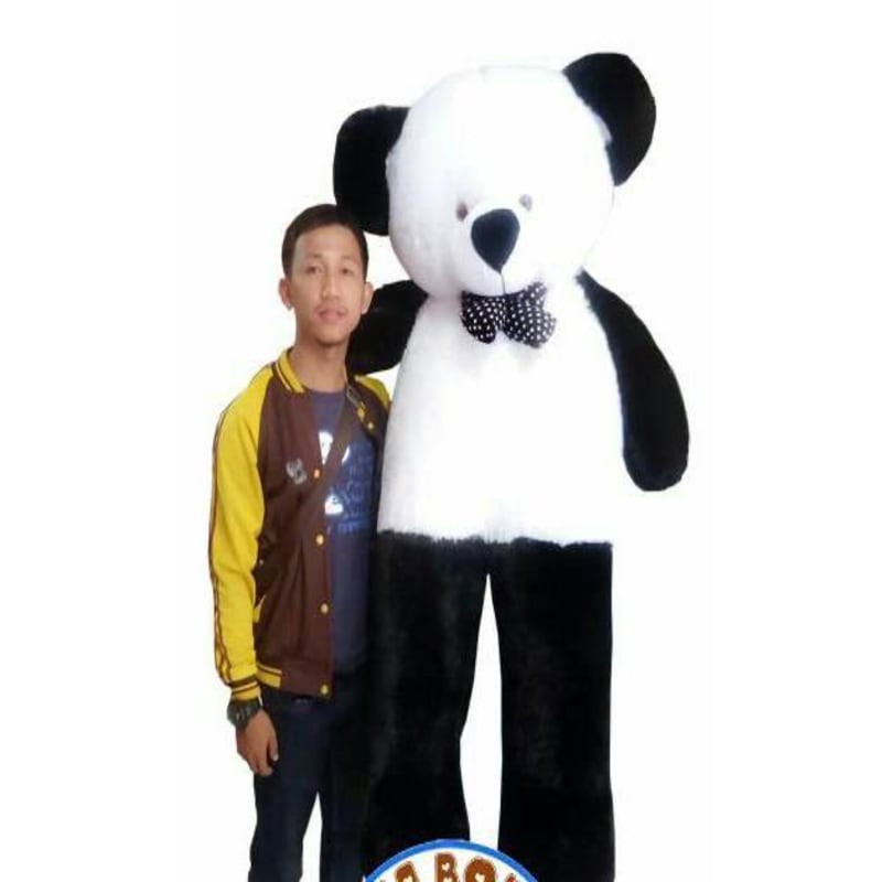 Jual Boneka Panda Super Jumbo 1.6 meter Dasi Besar / Boneka SPJ ...
