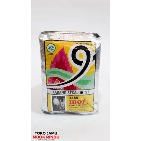 Jual Jamu Herbal Bubuk Iboe - Karang Sekalor (Isi 10 Sachet) | Shopee ...