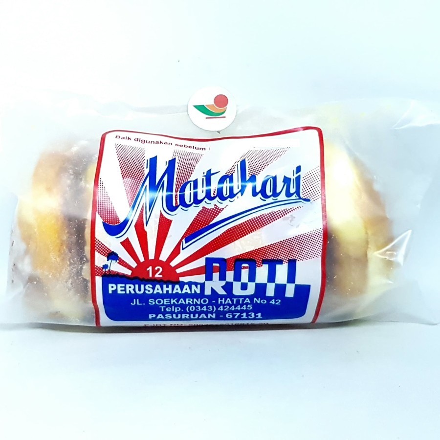 Jual MATAHARI ROTI SISIR RONDE 250gr | BON BULAT BASAH TERMURAH ...
