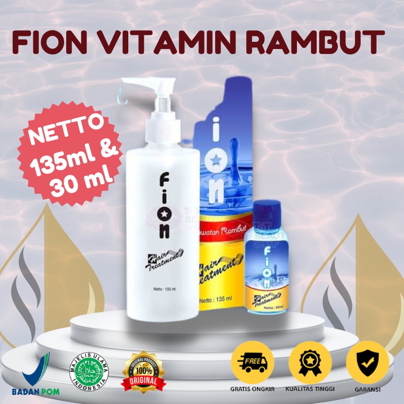Jual Fion Hair Treatment Serum / Fion Vitamin Rambut 30Ml Dan 135Ml ...