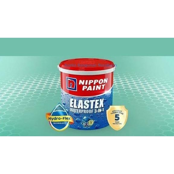 Jual CAT PELAPIS WATERPROOFING ELASTEX Nippon Paint - 1kg | elastek | Shopee Indonesia