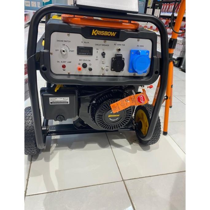 Jual Krisbow Genset Generator Bensin Gosline 5500 Watt | Shopee Indonesia