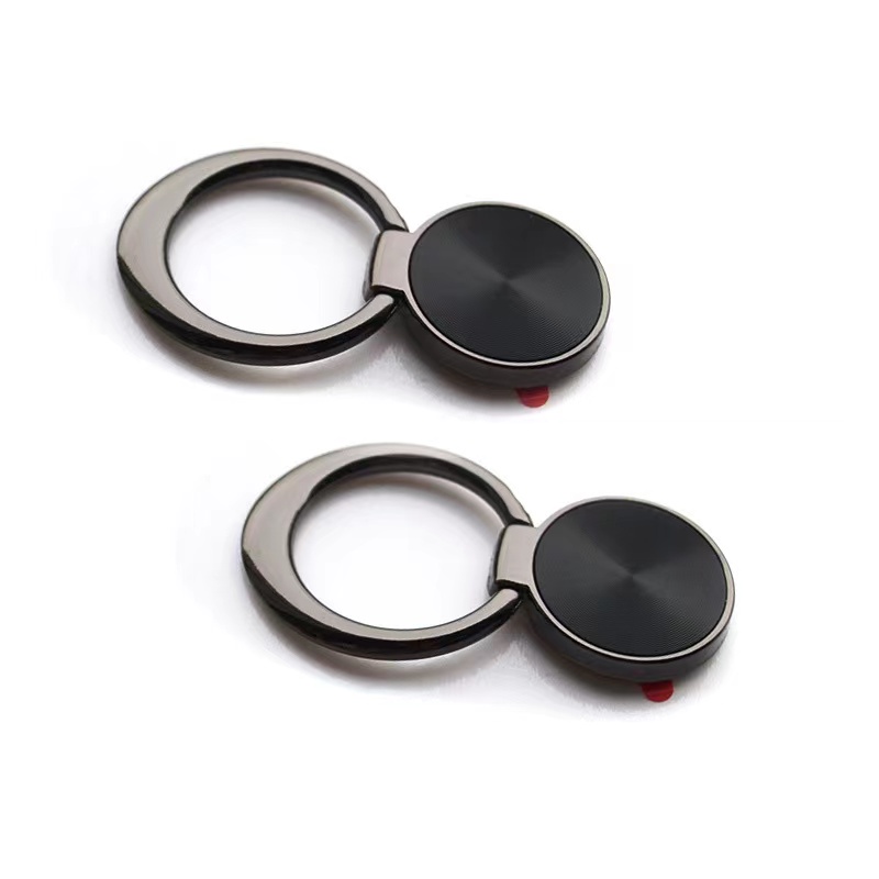 Jual Black Ring Holder Stand Handphone Magnetic (360° Rotary & 180 ...