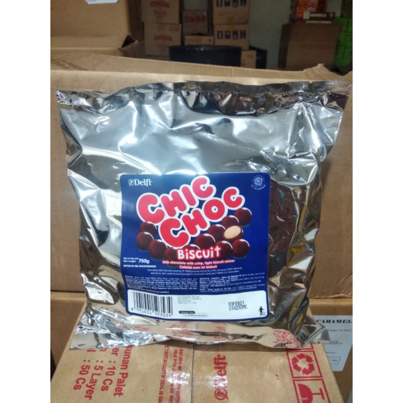 Jual [COKELAT] Delfi Chic Choc 750gr exp FEB 2026 | Shopee Indonesia
