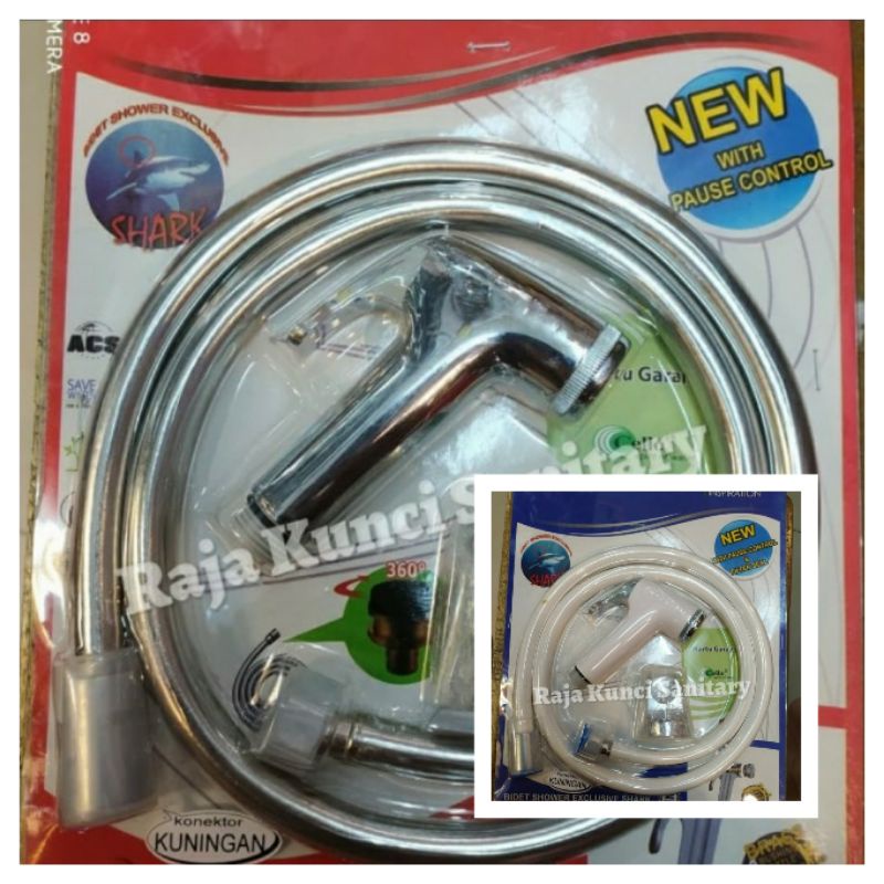 Jual Jet Shower Cello White/Putih/Chrome/Jet Shower Kloset/Jet Shower ...