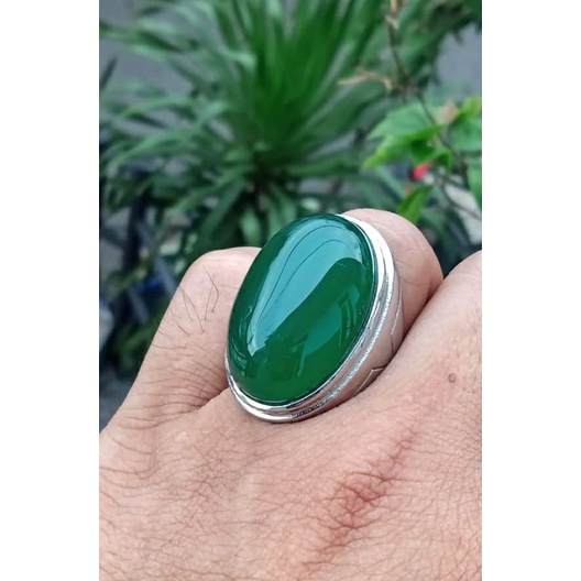 Jual NATURAL BATU HIJAU GARUT DIMENSI JUMBO 20X30 | Shopee Indonesia