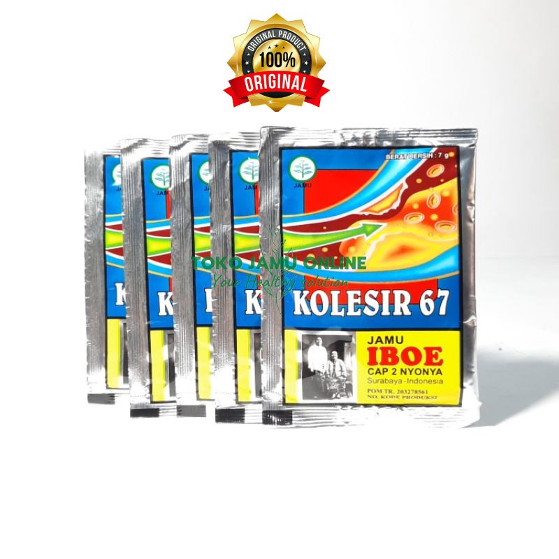 Jual Jamu Kolesir Iboe - Mengurangi Lemak Darah (Isi 10 Sachet ...