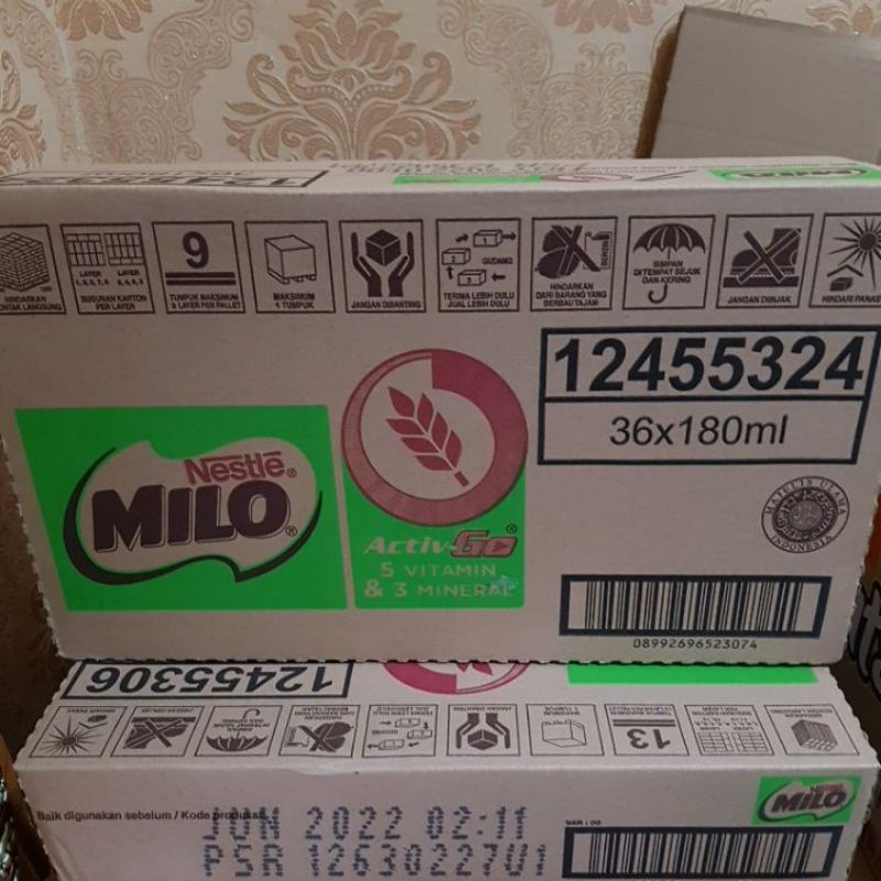 Jual Milo UHT 180ml x 36pcs | Shopee Indonesia