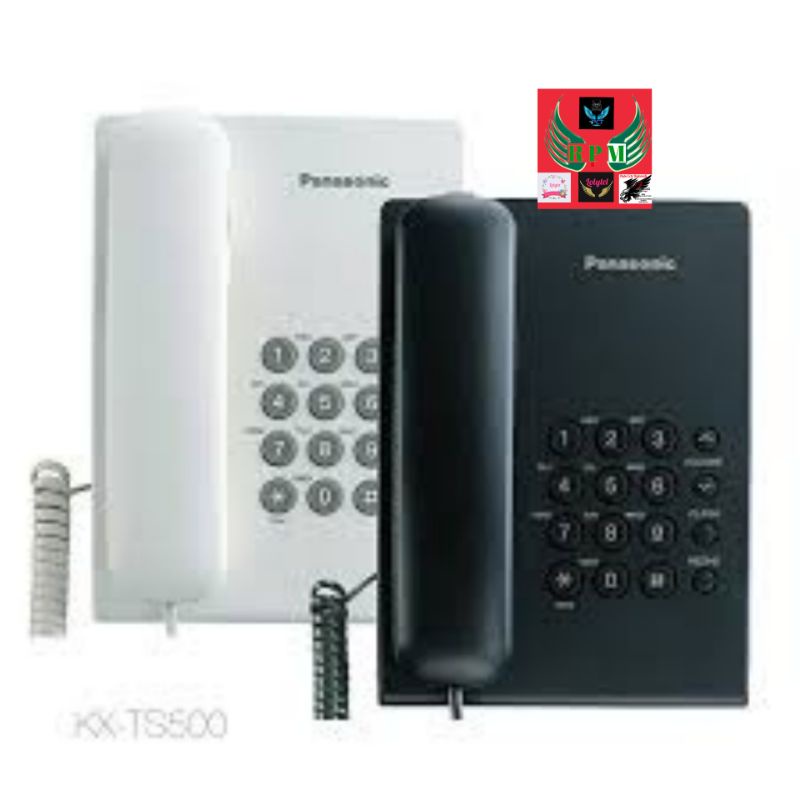 Jual KX TS500 Panasonic Analog Telepone Rumah Telephone Kantor | Shopee Indonesia