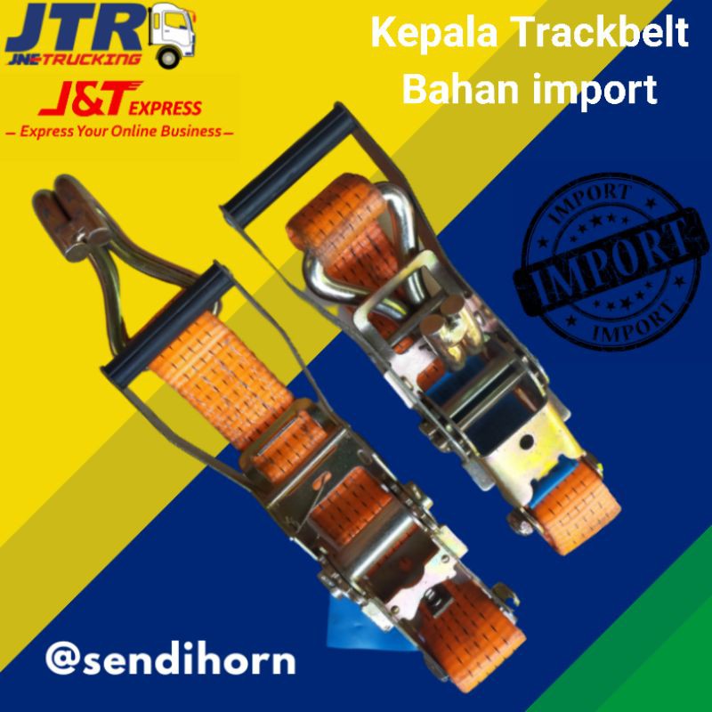 Jual IMPORT!!! Kepala krek trackbelt track belt - Rachet tie down ...