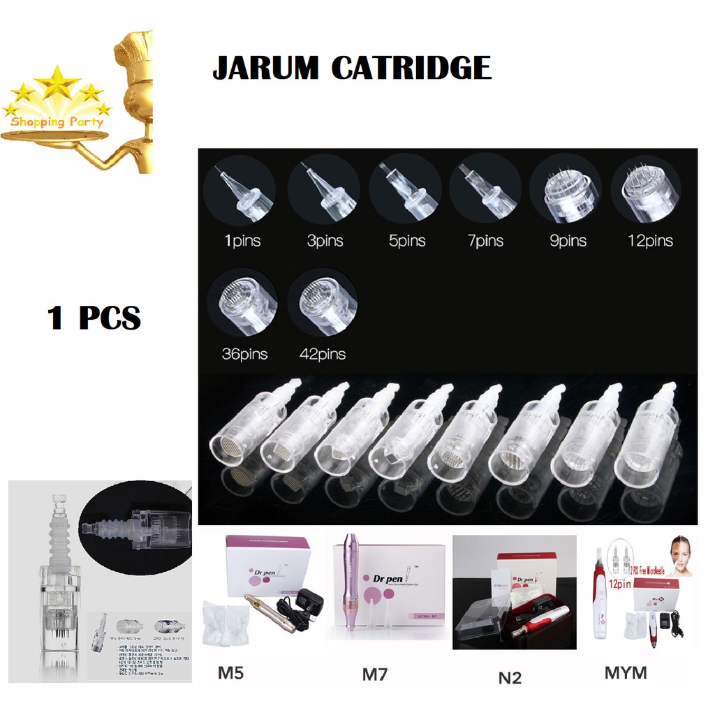 Jual JARUM MICRO DERMAPEN BB GLOW MYM JARUM NEEDLE 1PIN 3PIN 5PIN 7PIN ...