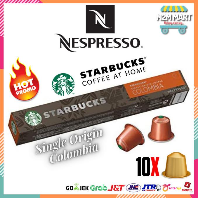 Jual Kopi Nespresso Kapsul Starbucks Single Origin Colombia Capsules ...