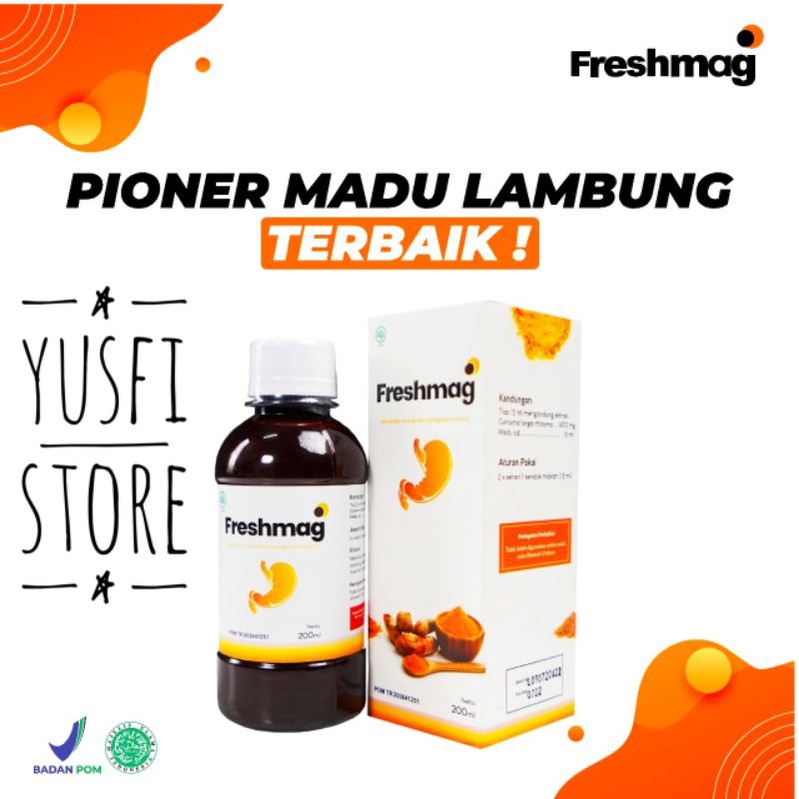 Jual Original Madu Freshmag BPOM Obat Maag Mag Asam Lambung Herd Gerd Fresh Mag Seperti Zestmag ...