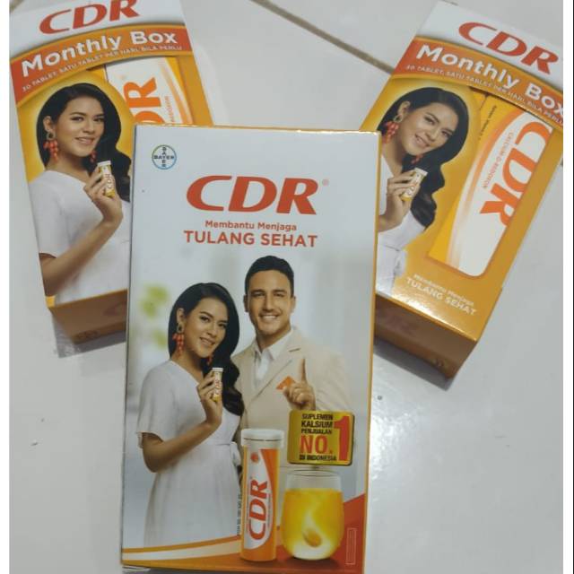 Jual CDR Raisa Hamish Monthly Box (CDR Rasa Jeruk 15 Tablet x 2 Unit ...