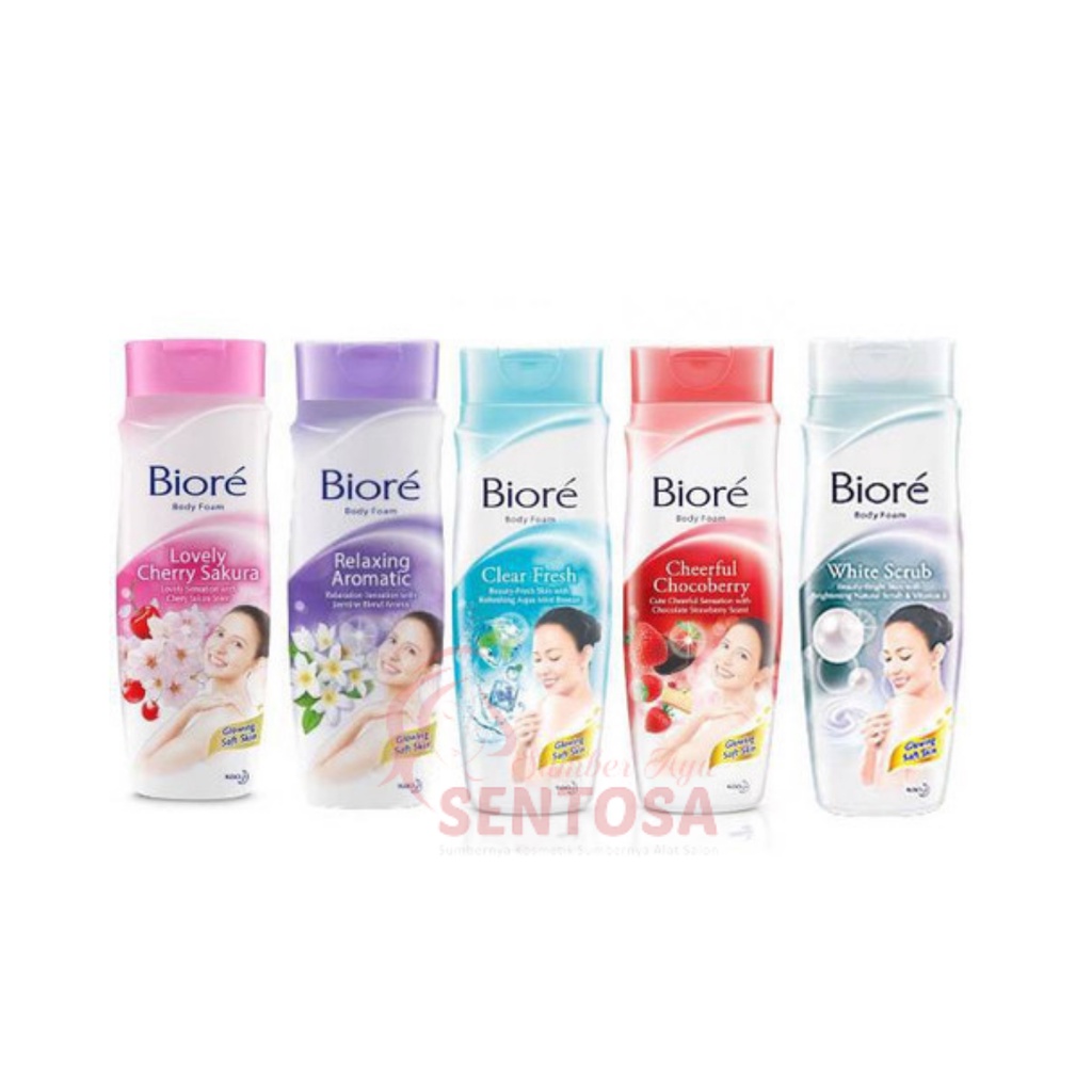 Jual BIORE Body Foam Botol 220ml - Sabun Mandi Cair | Shopee Indonesia